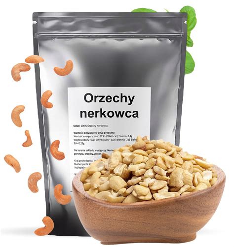 Orzechy Nerkowca Solup Połówki 1000 G 5905249405119 • Cena Opinie • Orzechy 14716587301 • Allegro