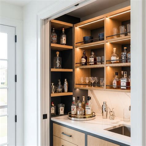 15 Dry Bar Ideas That Mix Function And Style