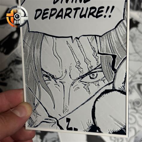 💬 Shanks One Piece Hueforgeenthusiast Manga Panel・ Stl File For