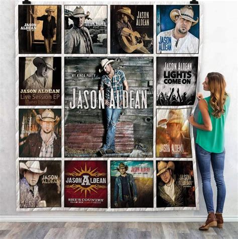 jason aldean albums 3d customized quilt design trend
