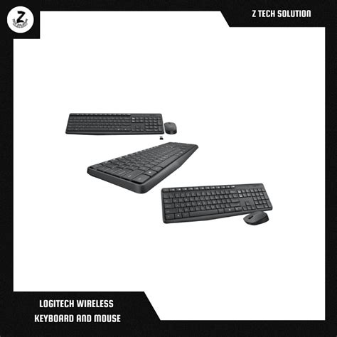 Logitech Mk235 Wireless Keyboard And Mouse Combo Z Tech Solution World Of Gamers