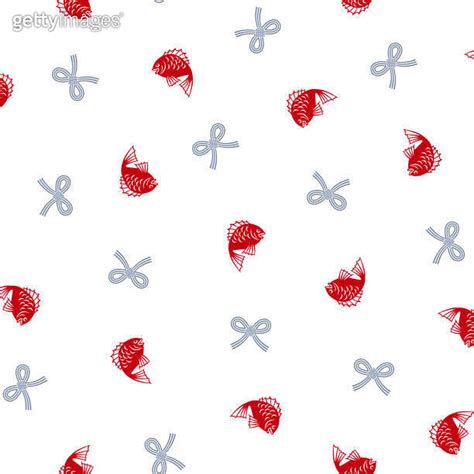 Simple And Cute Sea Bream Seamless Textile Pattern 이미지 2148708020 게티이미지뱅크