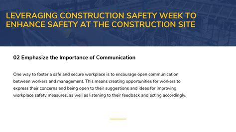 Ppt Building A Safer Workplace Prioritizing Construction Safety And