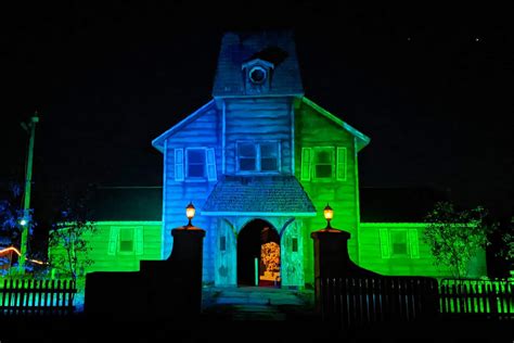 Haunted House At Night