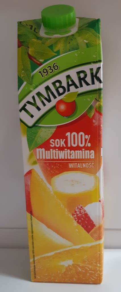Tymbark Sok 100 Multiwitamina Tymbark 100 Multivitaminesap Polski Smak
