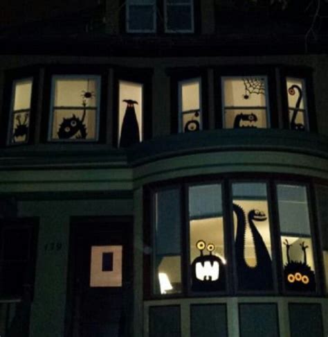 Halloween House Decorations At Night Foster Home For Imaginary
