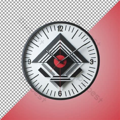 Black Analogue Wall Clock Png Image Png Images Ai Free Download Pikbest