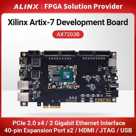 Alinx Xilinx Artix 7 Development Board Ax7203 Xc7a200t