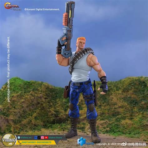 Mô Hình Nhân Vật Game Contra Của Hãng Hiyatoys Vidino