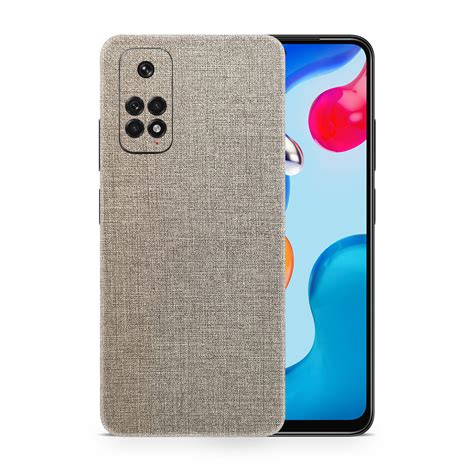 Redmi Note 11 Textile Series Skins WrapitSkin The Ultimate Protection