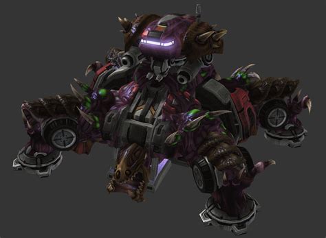 Starcraft 2 Ssf Infested Command Center By Avmodels On Deviantart