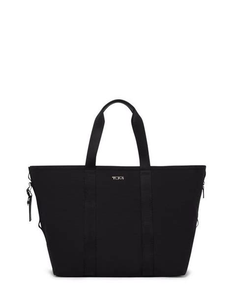 Tumi Large Alpha Bravo Essential Eastwest Tote In Black Lyst