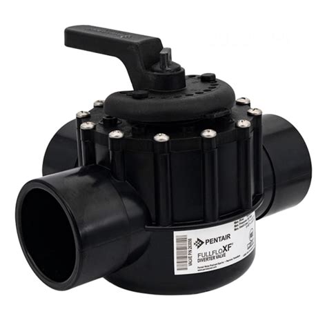 3 Way Cpvc Fullfloxf Diverter Valve Black 2 X 2 50