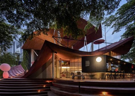 Tanatap Canopy Garden Café And Restaurant By Radar Research Artistic