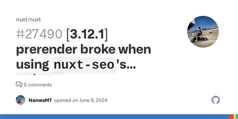 3121 Prerender Broke When Using `nuxt Seo`s `robots` · Issue