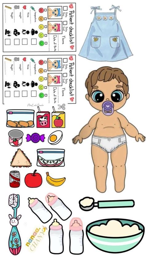 Descubre 32 Ideas De Bebés De Papel Y Plantilla Para Muñeca De Papel