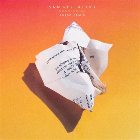 Sam Gellaitry Monochrome Skesa Remix Skesa