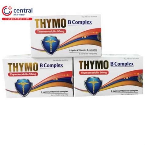 Thuốc Thymo B Complex Zorro Đối Tượng Dùng Liều Dùng Giá Bán