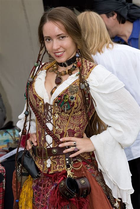 Marks Musings 2008 Portland Pirate Festival Pirate Woman Renaissance Fair Costume Pirate Garb