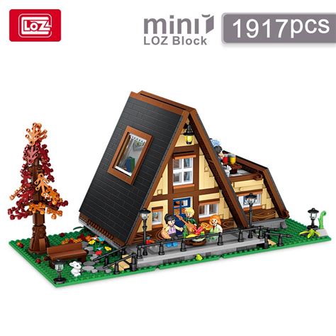 Jual Bricks Nano Blocks Loz Tiny Cabin House 1037 Rumah Kayu Kecil Shopee Indonesia