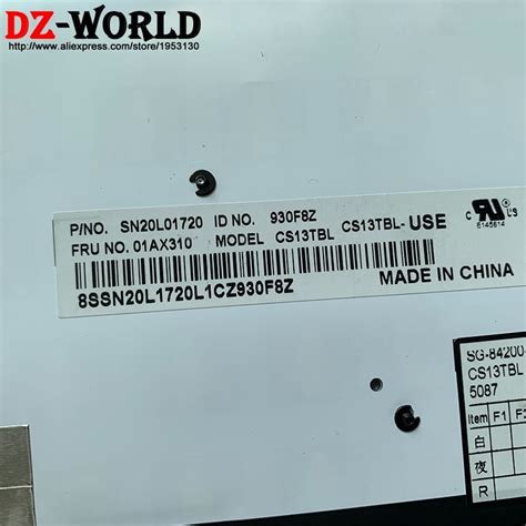 Us English Backlit Keyboard For Lenovo Thinkpad T4 Grandado