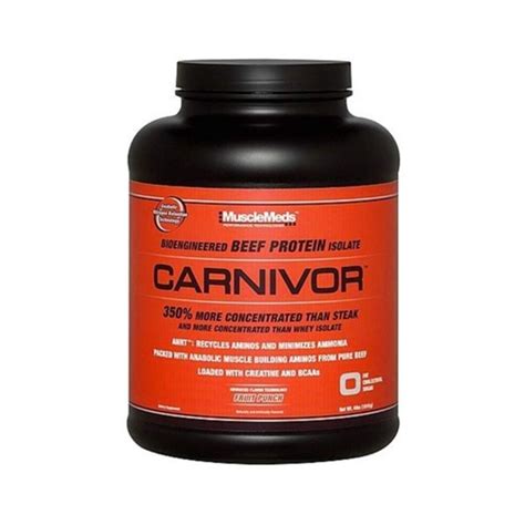 Carnivor Beef Protein Isolate, Изолят говяжьего белка 3600 гр → Muscle ...