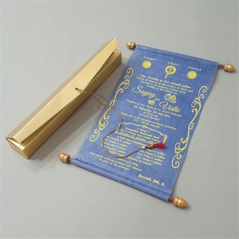 Paper Scroll Invitation Kits