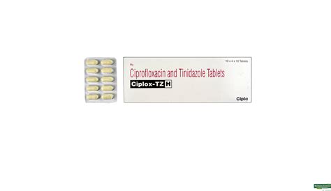 Buy Ciplox Tz H 10 Tablets Online At Best Prices Wellness Forever