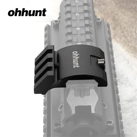 Ohhunt Hunting Accessories 3 Slot Ultra Low Profile Offset Picatinny