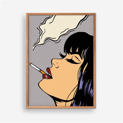 Girl Smoking Cover Art