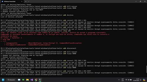 Android Connectivity Problems With Windows 11 Stack Overflow
