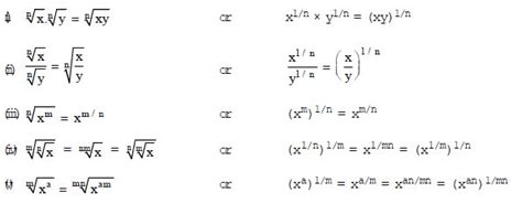 Exponent Rules Law And Example Math Methods Exponents Exponent Rules