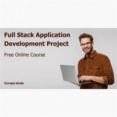 Full Stack Application Development Project Europestudy Learn Web