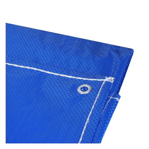 ผ้าใบเกรดหนา Gartene 4x6 ม สีฟ้า