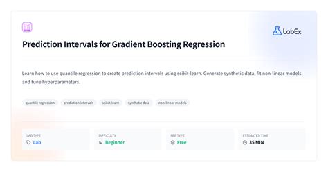 Quantile Regression Prediction Intervals Scikit Learn Labex