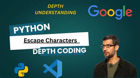 Escape Characters In Python Depth Coding Backs Slash Full Course