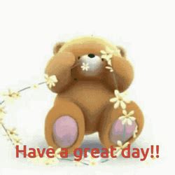 Kawaii Bear Have A Great Day  694×500 Have A Great Day