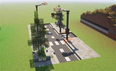 Minecraft City Road Minecraft City Minecraft Modern Minecraft