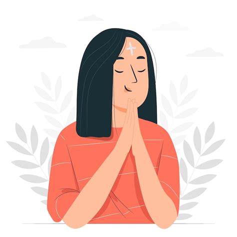 Vectores E Ilustraciones De Mujer Orando Para Descargar Gratis Freepik