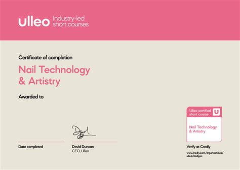 Nail Technology Business Pathway The Career Academy