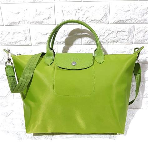 Longchamp Made In France Neo Small Apple Green Lazada Ph