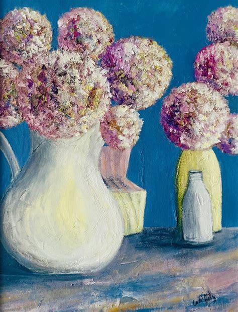 Hydrangeas And Containers Art And Space Gallery