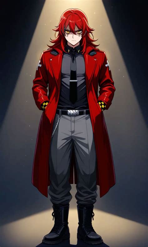 Bey Blade Characters Bey Blade Anime Red Suit Character Character