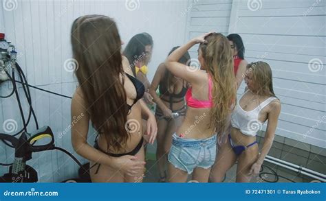 Naughty Girls In Shower