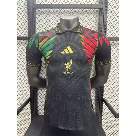 2025 Players Mexico Black Special Version Soccer Jersey Jersey