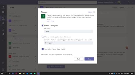 Planner Not Working In Teams Microsoft Community Hub