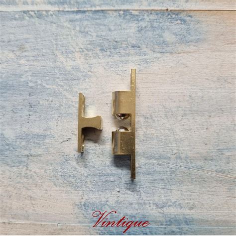 Solid Brass Cupboard Double Ball Catch Solid Brass Cupboard Double Ball