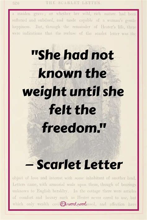 47 Top Scarlet Letter Quotes That Stick Handpicked