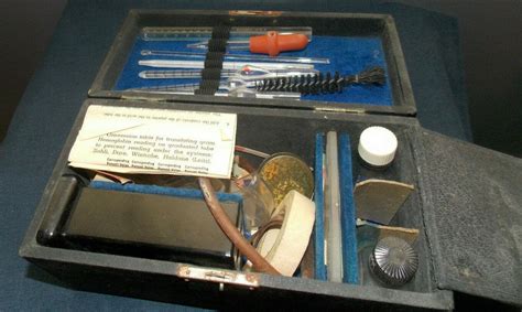 Vtg 1955 Medical Sahli Adams Hellige Complete Hemometer Kit Great