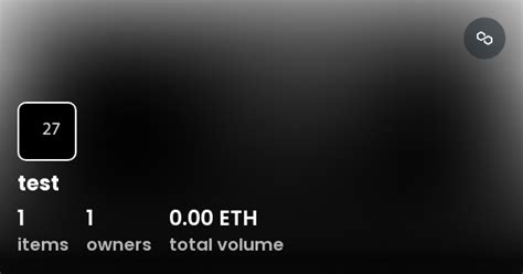 Test Collection Opensea